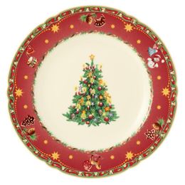 Seltmann Weiden Speiseteller &raquo;Marieluise - Weihnachtsnostalgie&laquo; Teller rund 25 cm bunt Porzellan
