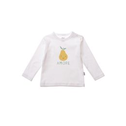 Liliput Langarmshirt 'Birne' Jungen Gr&ouml;&szlig;e 98/104 wei&szlig;