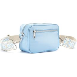 Lascana Damen Lascana Umh&auml;ngetasche &raquo;Minibag&laquo; mit auswechselbaren Schulterriemen VEGAN. blau