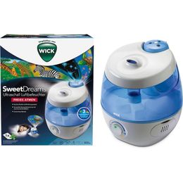 Wick Luftbefeuchter &raquo;SweetDreams Kaltluft-Luftbefeuchter mit Lichtprojektion - WUL575&laquo; 3,8 l Wassertank Projiziert 3 Motive: Safari, Ozean und 