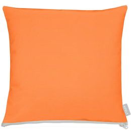 Apelt Kissenbez&uuml;ge &raquo;3800&laquo; orange Polyester, Obermaterial: 75% Polyester, 25% Baumwolle
