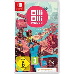 Take Two Spielesoftware &raquo;Olli Olli World - Code in a Box&laquo; Nintendo Switch pink Freie Entfaltung: Cruise durch die epische Skatezuflucht Radlandia und beweise 