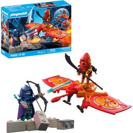 Playmobil Konstruktions-Spielset &raquo;Helden-Drohne gegen b&ouml;sen Ninja (71833), Heroes&laquo; Made in Europe Konstruktions-Spielset