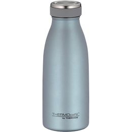 THERMOcaf&eacute; Isolierflasche &raquo;TC BOTTLE, aus doppelwandigem Edelstahl, sp&uuml;lmaschinenfest&laquo; gummierter Drehverschluss, absolut dicht bei Kohlens&auml;ure 