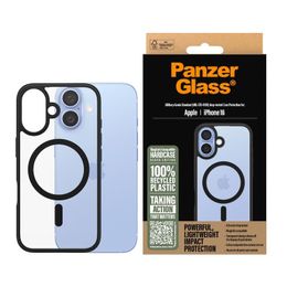 CARE by PanzerGlass Handyh&uuml;lle &raquo;HardCase mit MagSafe f&uuml;r Apple iPhone 16&laquo; Backcover, Schutzh&uuml;lle, Handyschutzh&uuml;lle, Case, Schutzcase, sto&szlig;fest schwarz