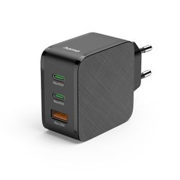 Hama Schnelllade-Ger&auml;t &raquo;Ladeadapter 2x USB-C PD, 1 USB-A QC, 65 W&laquo; 1 Stk. tlg. Schnelllade-Ger&auml;t