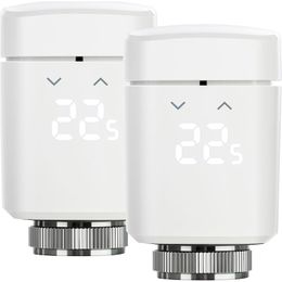 eve Heizk&ouml;rperthermostat &raquo;Thermo (Matter)-2er Pack&laquo; 2 Stk. tlg. wei&szlig; Kunststoff Spare Heizkosten: Automatisiere deine Heizung passend
