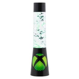Paladone LED Dekolicht &raquo;Xbox Kunststoff Lavalampe / Glitzerlampe&laquo; schwarz Sensorisches Licht im Xbox-Stil