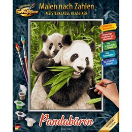 Schipper Malen nach Zahlen &raquo;Meisterklasse Klassiker - Pandab&auml;ren&laquo; Made in Germany bunt