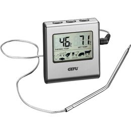 Gefu Bratenthermometer &raquo;TEMPERE&laquo; digital silber Edelstahl