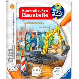 Ravensburger Kinderbuch &raquo;tiptoi Wieso? Weshalb? Warum? Komm mit auf die Baustelle&laquo; bunt tiptoi Stift muss separat erworben werden