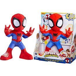 Hasbro Pl&uuml;schfigur &raquo;Marvel Spidey und seine Super-Freunde Tanz- & Krabbelspa&szlig; Spidey&laquo; mit Funktion bunt Pl&uuml;schfigur