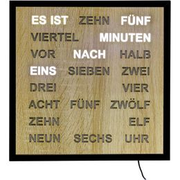 AMS Damen AMS Wanduhr Quarzuhr, Digitaluhr, Wohnzimmer, Esszimmer, K&uuml;che, Arbeitszimmer,B&uuml;ro schwarz