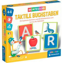 Clementoni Spiel &raquo;Education, Taktile Buchstaben (Montessori)&laquo; Made in Europe bunt Spiel