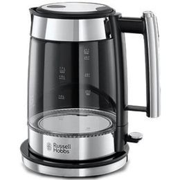 Russell Hobbs Wasserkocher &raquo;Elegance 23830-70&laquo; 1,7 l 2200 W Edelstahl, LED Beleuchtung, Kalkfilter, Wasserstandsanzeige, Design schwarz Wasserkocher