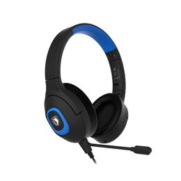 SADES Gaming-Headset &raquo;Shaman SA-724 Gaming Headset, schwarz/blau, USB, kabelgebunden&laquo; Mikrofon abnehmbar Stereo, Over Ear, PC, PST, XBox, Nintendo Switch, 