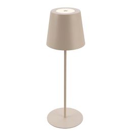 Briloner Leuchten LED Au&szlig;en-Tischleuchte &raquo;Coloris&laquo; LED-Modul beige