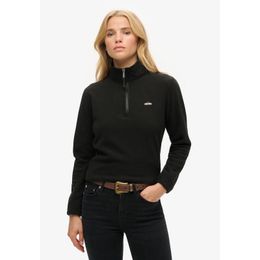 Superdry Damen Fleecepullover &raquo;POLAR FLEECE HALF ZIP&laquo; schwarz XL