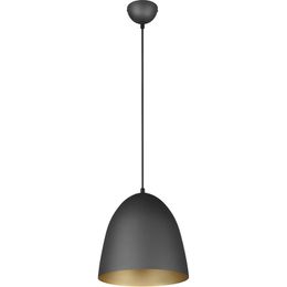REALITY LEUCHTEN Pendelleuchte &raquo;Tilda&laquo; E27 1 Stk. warmwei&szlig; - kaltwei&szlig; elegante H&auml;ngelampe, max 150cm h&ouml;henverstellbar, exkl 1xE27 max 40W gold