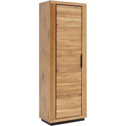 MCA living Garderobenschrank &raquo;Greno Garderobenschrank&laquo; 1 Stk. tlg. 1 Holzt&uuml;r, mit Kleiderstange, FSC-Mix braun Holzwerkstoff, Massivholz