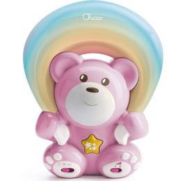 Chicco Nachtlicht &raquo;Regenbogenprojektor B&auml;r, Rosa&laquo; mit Melodien rosa Nachtlicht