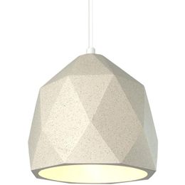 Paco Home Pendelleuchte &raquo;FREE-TOWN&laquo; E27 LED, E27, Lampe F&uuml;r Wohnzimmer Esszimmer K&uuml;che, H&ouml;henverstellbar beige