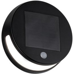 Paulmann LED Au&szlig;en-Wandleuchte &raquo;Helena&laquo; LED-Board 1 Stk. Warmwei&szlig; LED-Board, Solar, mit Bewegungsmelder grau