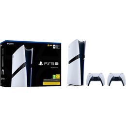 Playstation 5 Konsolen-Set &raquo;Playstation 5 Pro Konsole inkl. zweitem DualSense Wireless-Controller&laquo; 2 TB schwarz-wei&szlig; Erlebe Realismus auf h&ouml;chstem 