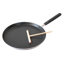 ELO Basic Cr&ecirc;pepfanne &raquo;Leto, Crepepfanne + Teigverteiler&laquo; Aluminium 1 Stk. tlg. Pfanne inklusive Teigverteiler