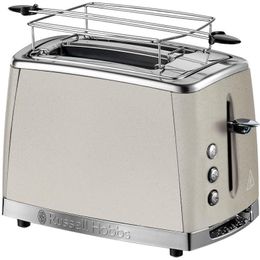 Russell Hobbs Toaster &raquo;Luna Stone 26970-56&laquo; 2 Schlitze f&uuml;r 2 Scheiben 1550 W beige Toaster