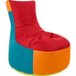 SITTING POINT Sitzsack &raquo;Harlekin Swing&laquo; 1 Stk. tlg. gr&uuml;n Polyester, Polystyrol