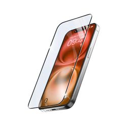 cellularline Displayschutzglas &raquo;FORTIFIED XTREME GLASS&laquo; f&uuml;r Apple iPhone 16 Displayschutzfolie, Schutzfolie, Bildschirmschutz, kratz- & sto&szlig;fest transparent Glas 