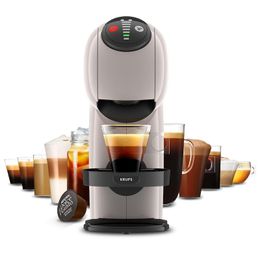 Nescaf&eacute; DOLCE GUSTO NESCAF&Eacute; Dolce Gusto Kapselmaschine &raquo;KP243A Genio S&laquo; Multigetr&auml;nke-Kapselmaschine, kompakt, Hochdruck, LED-Kontrollr&auml;dchen grau Kapselmaschine