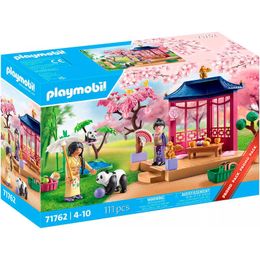 Playmobil Konstruktions-Spielset &raquo;Asiatischer Garten mit Pandaf&uuml;tterung (71762), My Life&laquo; Made in Europe bunt Konstruktions-Spielset