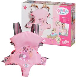 Baby Born Puppen Trage &raquo;Babytrage&laquo; rosa Puppen Trage