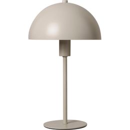 OTTO home Tischleuchte &raquo;Eddaa - Pilzlampe&laquo; E14 1 Stk. Pilzleuchte, Tischlampe, Metallsockel, H&ouml;he 35 cm, Pilzdesign beige