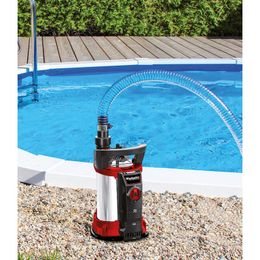 Einhell Klarwasserpumpe &raquo;GE-SP 4390 N-A LL ECO&laquo; 9000 l/h max. F&ouml;rdermenge rot Inklusive Universalanschluss