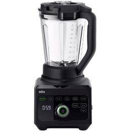 Braun Standmixer &raquo;PowerBlend 9 JB 9040 BK - 1600W, Hochleistungsmixer, 18 Programme, 3 L&laquo; 1600 W 45.000 U/min, 10 Geschwindigkeiten, Suppenfunktion, 
