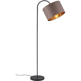OTTO home Stehlampe &raquo;Jerrett&laquo; E27 Stehleuchte mit flexiblem, schwenkbaren Schirm grau