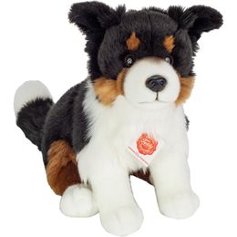 HERMANN TEDDY ORIGINAL Kuscheltier &raquo;Tri-Color Border Collie sitzend 30 cm&laquo; zum Teil aus recyceltem Material bunt Kuscheltier