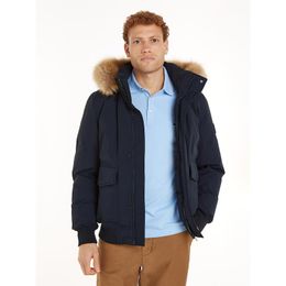Tommy Hilfiger Herren Bomberjacke &raquo;ROCKIE DOWN BOMBER&laquo; mit Kapuze blau XL