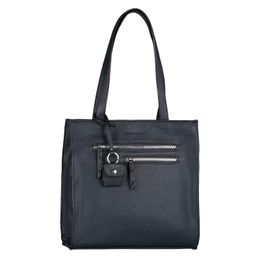 Tom Tailor Damen Tom Tailor Shopper &raquo;Winona&laquo; aus weichem Lederimtiat mit praktischen Formaten