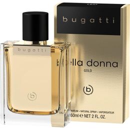 Bugatti Damen Bugatti Eau de Parfum &raquo;Bugatti Bella Donna Gold EdP 60 ml&laquo; Eleganter Damenduft mit Rote Johannisbeere, Haselnuss und Vanille. gold