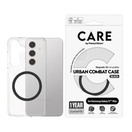 CARE by PanzerGlass Handyh&uuml;lle &raquo;Magnetic QI Compatible Urban Combat Case f&uuml;r Samsung Galaxy S25 Plus&laquo; Backcover, Schutzh&uuml;lle, Handyschutzh&uuml;lle, Case, 