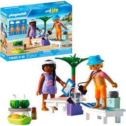 Playmobil Konstruktions-Spielset &raquo;P&auml;rchenausflug an den Strand (71908), My Life&laquo; Made in Europe bunt Konstruktions-Spielset