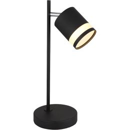 Globo LIGHTING Tischleuchte &raquo;LUCERO&laquo; GX53 1 Stk. Warmwei&szlig; Tischlampe/schwarz/3000K/Wohnzimmer/Schlafzimmer