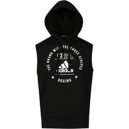 adidas Performance Kapuzensweatshirt &raquo;Community Sleeveless Hoody "BOXING"&laquo; schwarz Kapuzensweatshirt