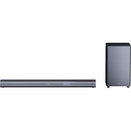 Sharp Soundbar &raquo;HT-SBW460&laquo; 3.1 (Bluetooth Automatische Abschaltung Bassregelung Equalizer Lautst&auml;rkeregelung 440 W) mit Dolby Atmos und Drahtlos-Subwoofer 