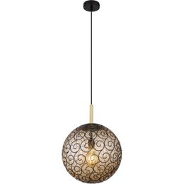 Globo LIGHTING H&auml;ngeleuchte &raquo;FITZ&laquo; E27 1 Stk. H&auml;ngelampe/Pendelleuchte/Esszimmer/Wohnzimmer/Esstisch