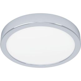 Eglo Deckenleuchte &raquo;FUEVA 5 Deckenlampe, geringe Aufbauh&ouml;he, 17 Watt, Rund&laquo; LED-Modul 1 Stk. Warmwei&szlig; Aufbauleuchte, Badezimmer, Bad-Deckenlampe, 